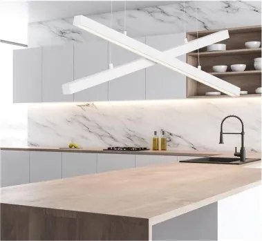 Závěsné LED svítidlo NOVA LUCE X-LINE 40W 3000K 9060910 stmívatelné Triac