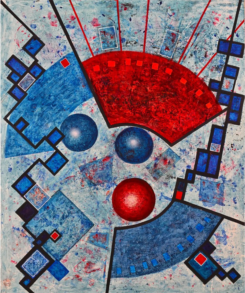 Jiří 231 | Vivienne Punk Rám: Černý, Velikost: 60 x 40 cm