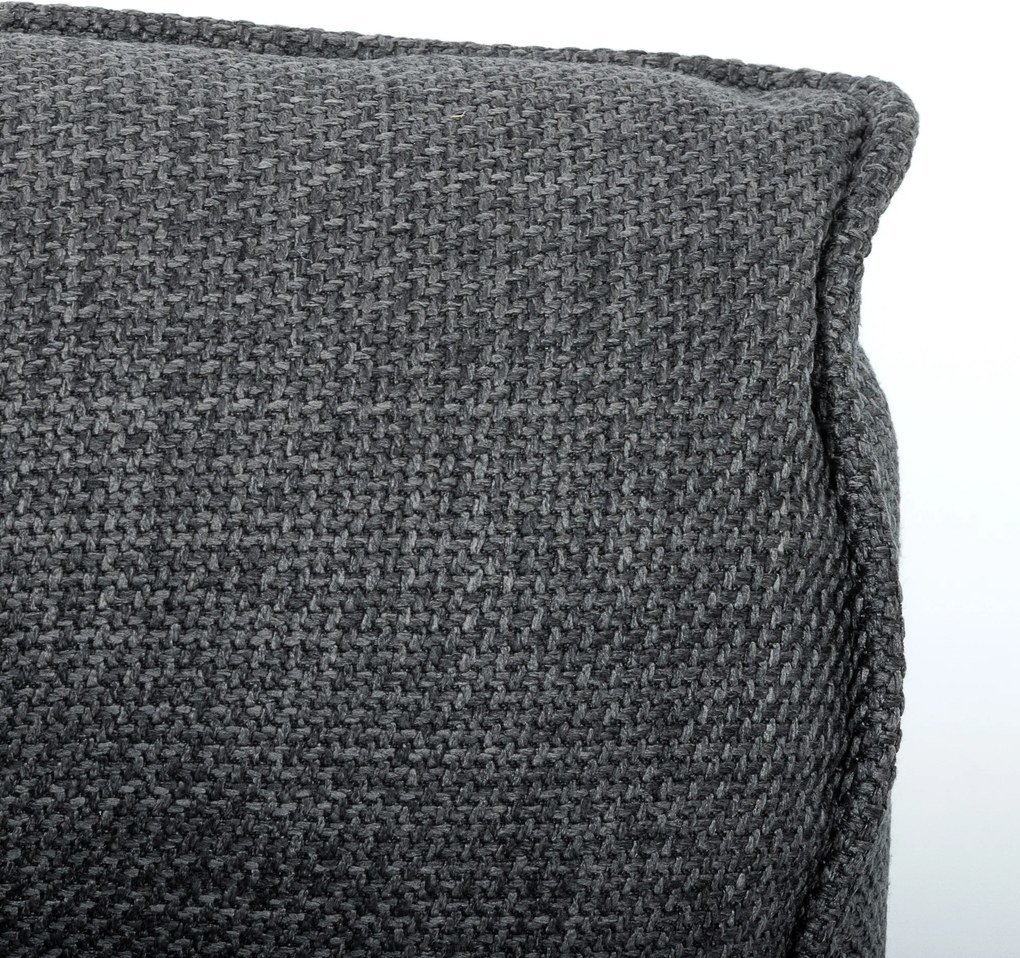 HOMCOM skládací podlahové křeslo, otočné čtecí křeslo 360° s 5stupňově nastavitelným opěradlem 58x107x79 cm, šedé