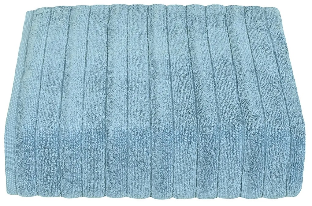 Forbyt mikrofroté ručník MIKRO DELUXE, modrý, 50x95cm