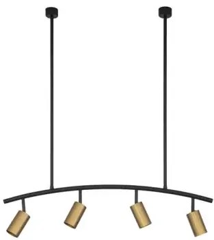 LED lustr Pogno 965 černé