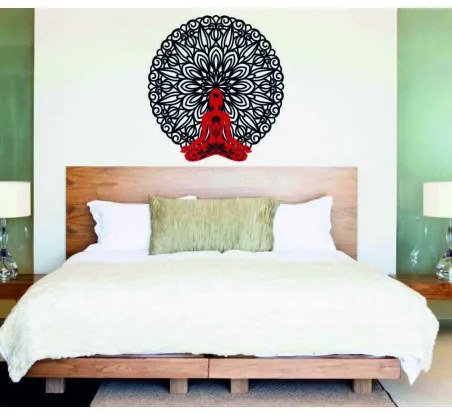 Sentop - 3D nástěnná malba Buddha v mandale 50, 70, 90 cm I SENTOP PR0367