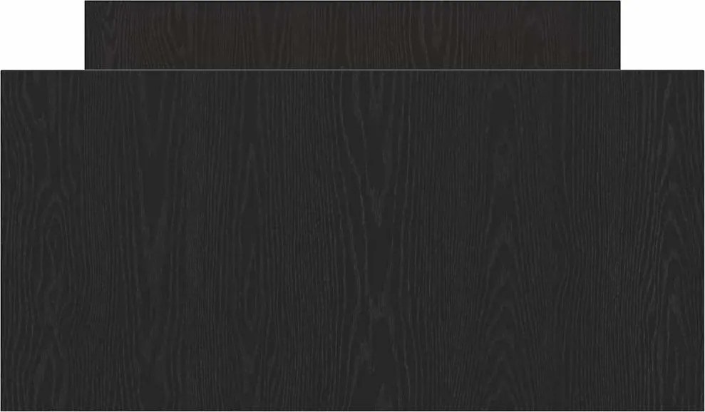 Rám postele Černý dub 203 x 103 x 50 cm Kompozitní dřevo 3329326