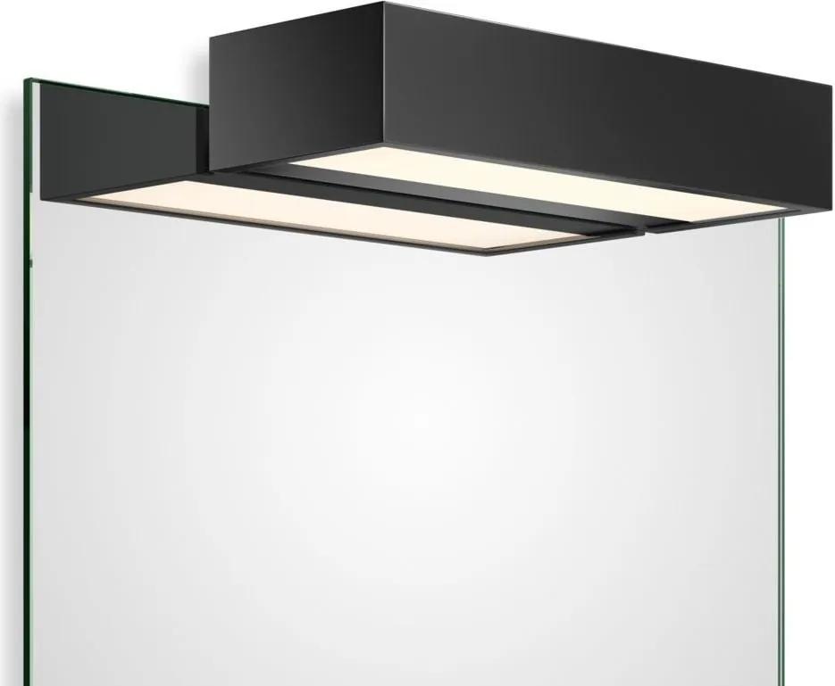 Světlo nad zrcadlo Box Clip On LED 25 cm černé matné