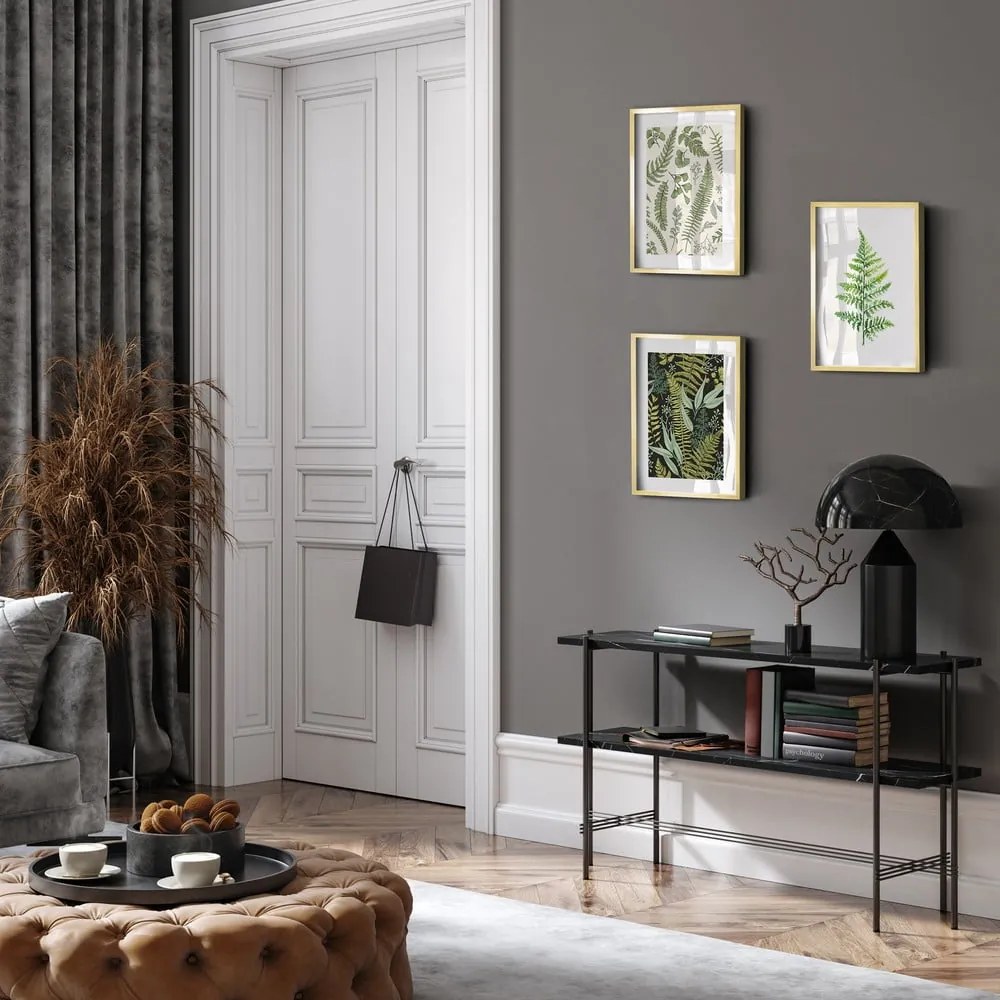 Obrazy v sadě 3 ks 30x40 cm Fern – knor