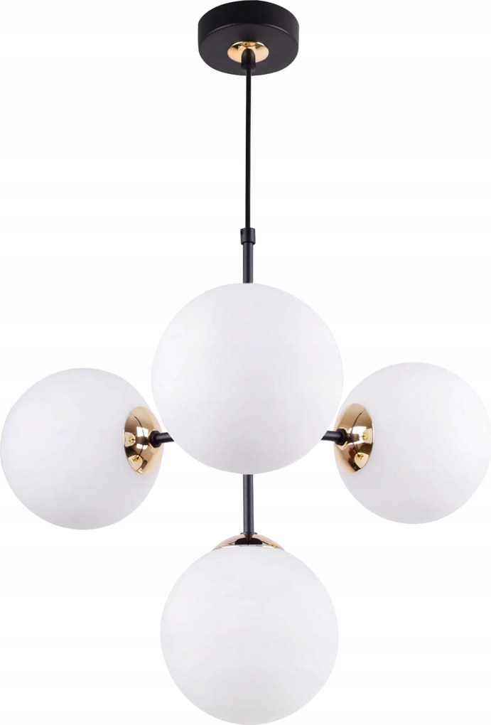 Závěsná Stropní Lustrová Lampa Do Obývacího Pokoje Loft Glamour Koule