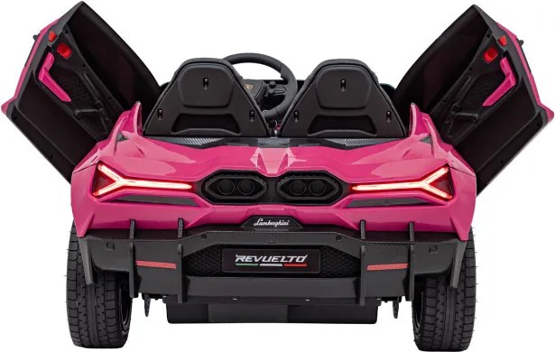 Elektrické autíčko Lamborghini Revuelto XL STRONG růžové