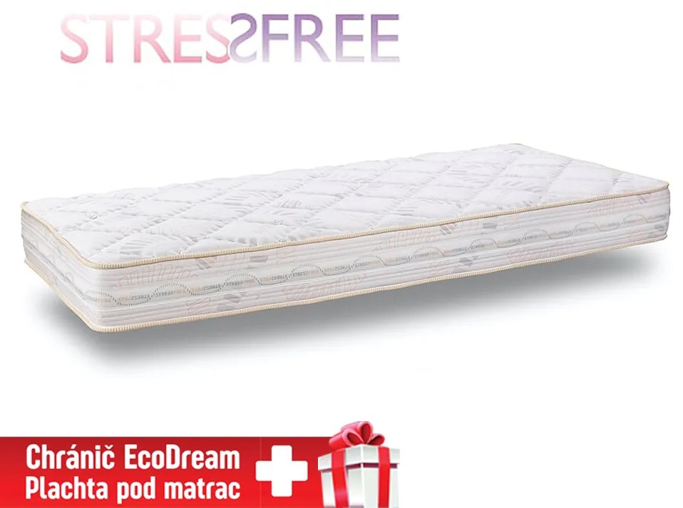 Matrace stressfree z paměťové pěny DreamBed - 140x190cm