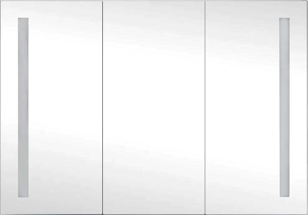 LED koupelnová skříňka se zrcadlem 89 x 14 x 62 cm 325544