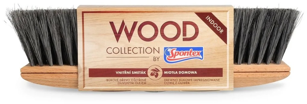 SPONTEX WOOD COLLECTION smeták na podlahu do interiéru 97066058 - Spontex