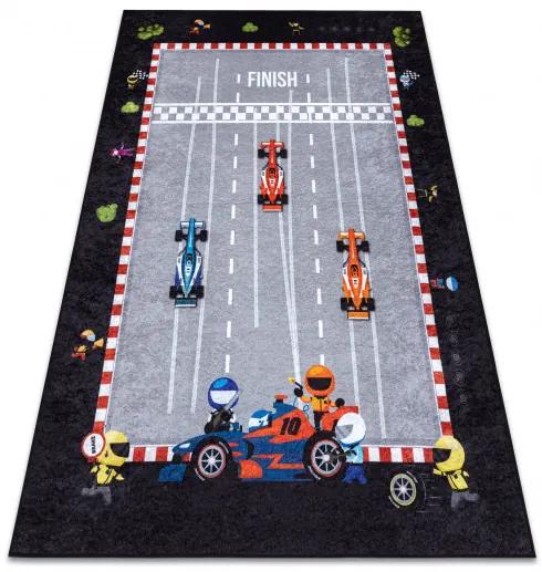 Dywany Łuszczów Dětský kusový koberec Junior 52108.801 Formula 1 ROZMĚR: 80x150