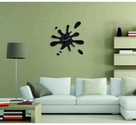 Moderní nástěnné hodiny Splash I SENTOP FL-Z18K
