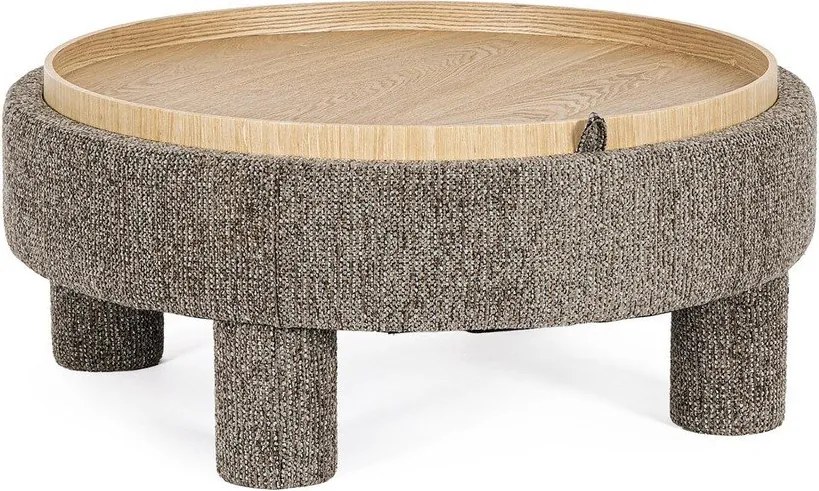 Taupe taburet Tanya – Bizzotto