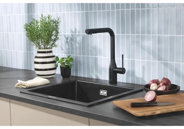 GROHE 31651AP0 - Kuchyňský dřez K700 560 × 510 mm granit/černá
