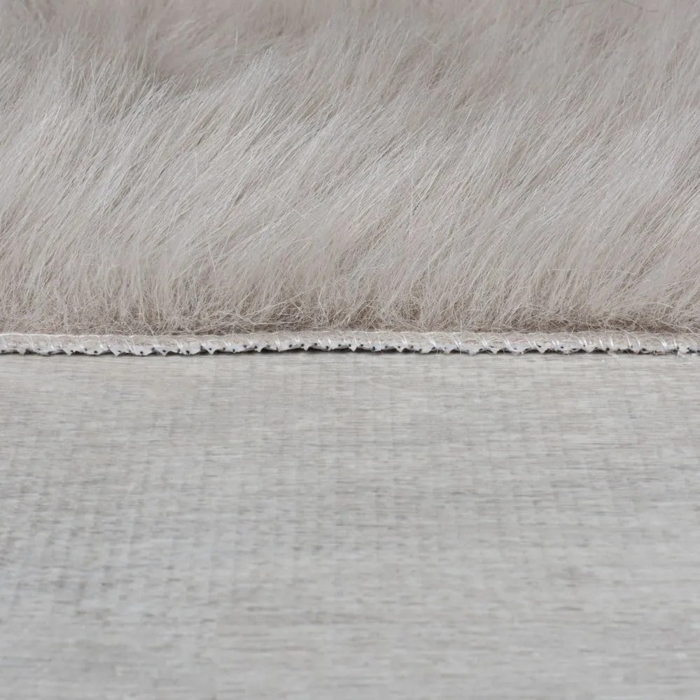 Hnědá syntetická kožešina 120x170 cm Alpine Faux Fur – Flair Rugs