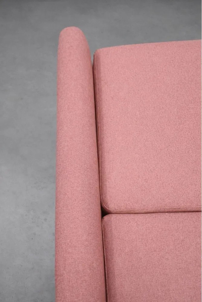 Růžová rozkládací/s úložným prostorem pohovka 214 cm Pop - II. jakost – Bonami Selection