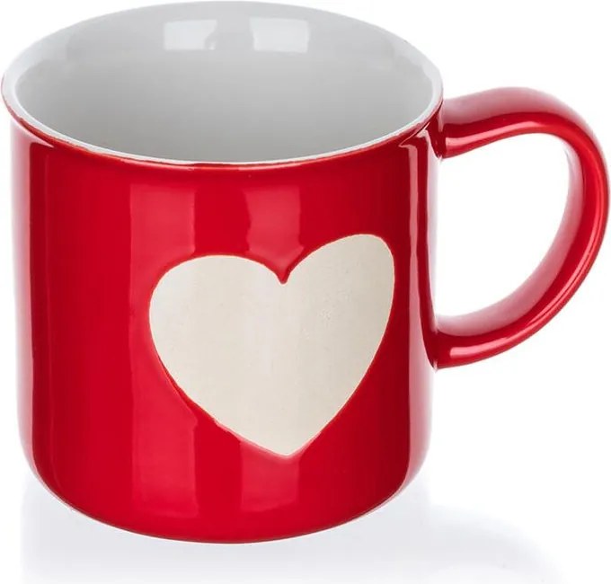 Sada keramických hrnků WHITE HEART 350 ml 2 ks