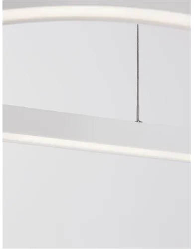 Závěsné LED svítidlo NOVA LUCE CUPPE 58W 3000K bílé 9345625