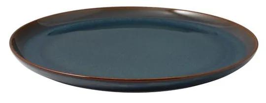 Tmavě modrý porcelánový talíř Villeroy &amp; Boch Like Crafted, ø 26 cm