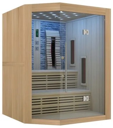 RAKOUSKÝ produkt - Infrasauna KIRUNA 160x160x210 ( K50160 )