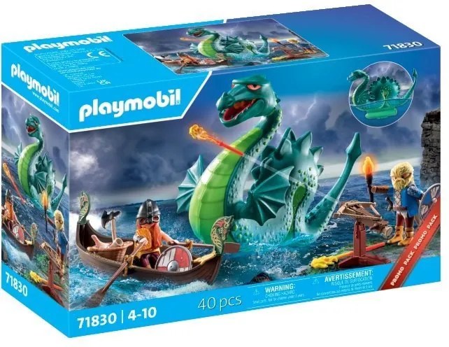 Playmobil 71830 vikingové s mořskou příšerou