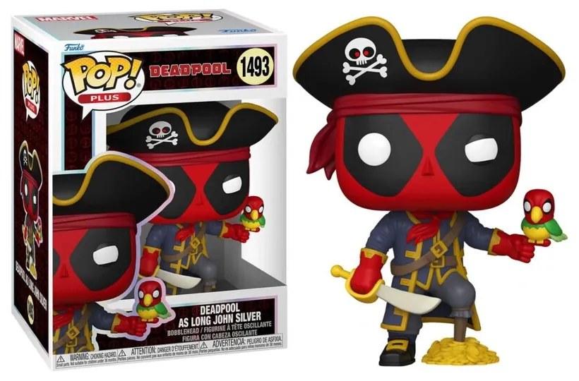 Funko pop! deadpool deadpool as long john silver 1493
