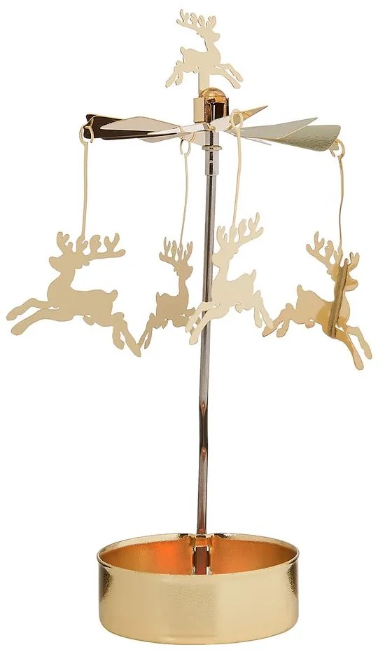 MERRY-GO-ROUND Kolotoč na čajovou svíčku jelen