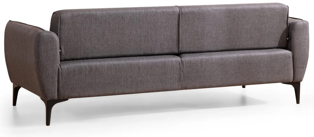 Hanah Home Třímístná pohovka BELISSIMO šedá 220 cm 560ARE1359
