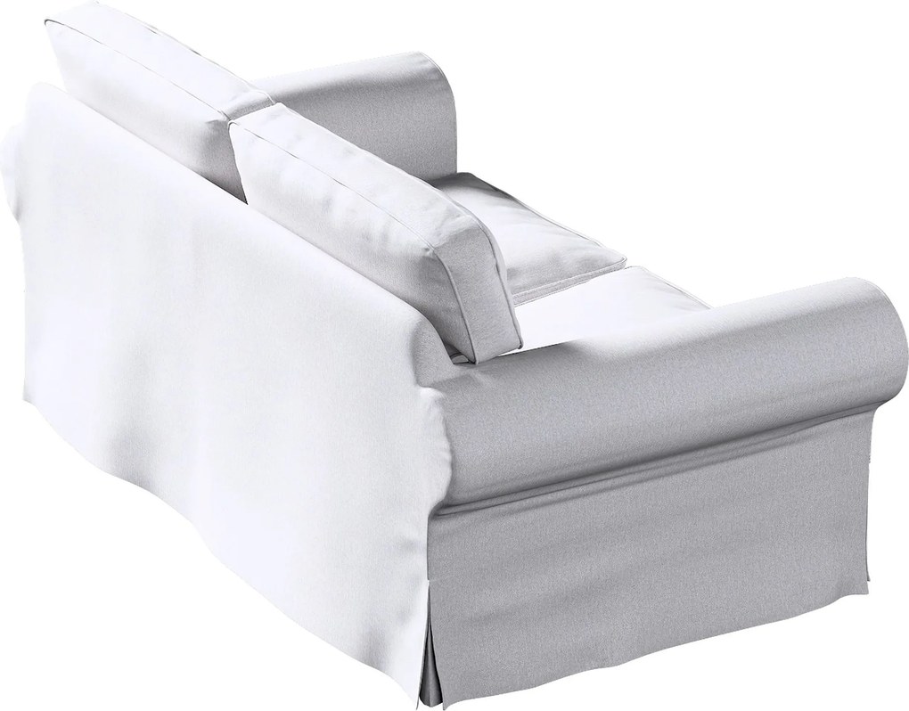 Potah na pohovku IKEA Ektorp 2-místná, nerozkládací barva šedá látka pletený vzor