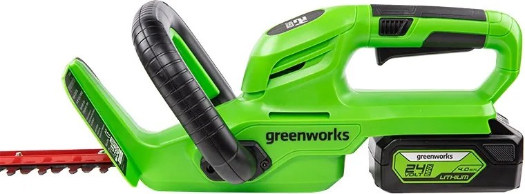 AKU Plotové nůžky Greenworks G24HT56 24V