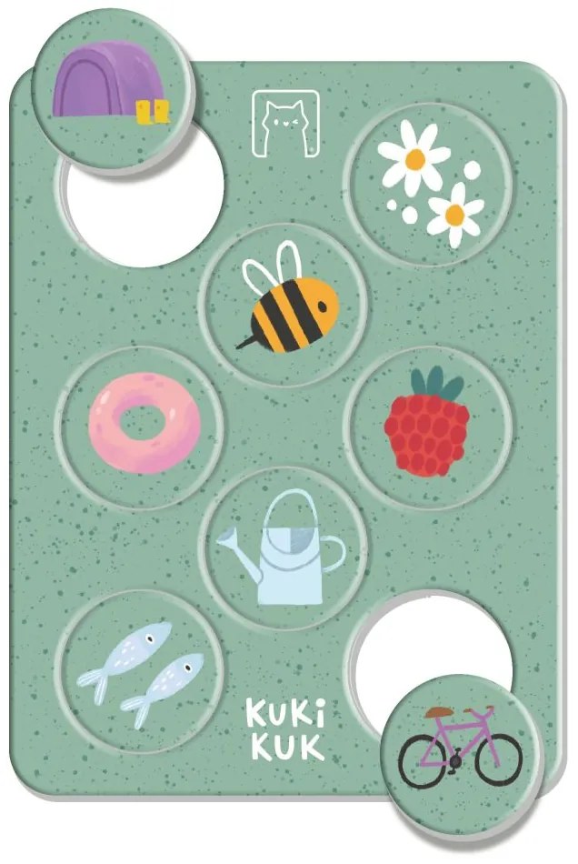 Efko KukiKuk – Véééliké puzzle loto Roční období