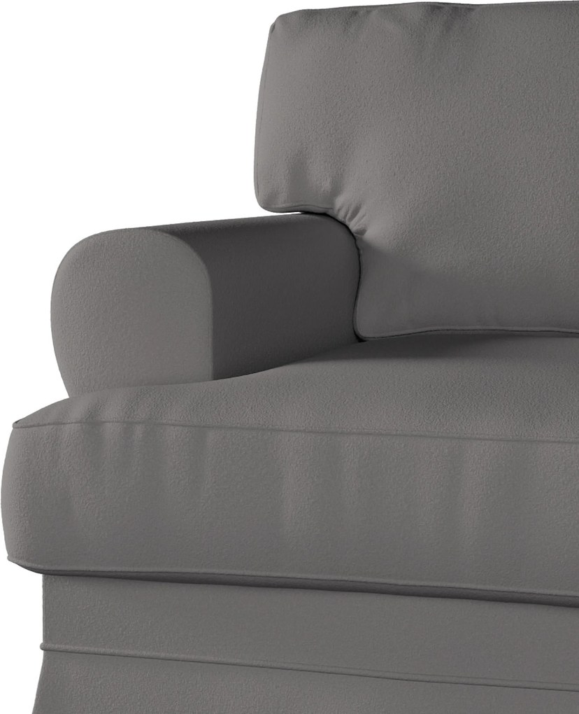 Potah na křeslo IKEA Ekeskog barva béžová látka pletený vzor