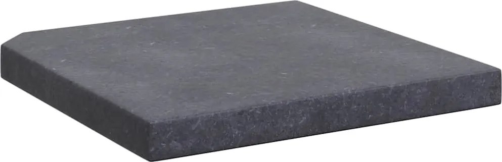 Závaží pro slunečník černé žulové čtvercové 25 kg 313669