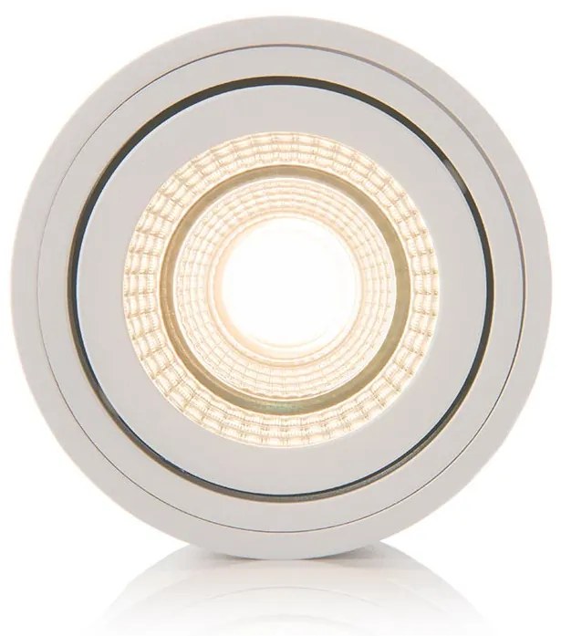 LED2 1160231 Roll, bílé stropní válečkové bodové svítidlo, 6W LED 3000K, průměr 9cm