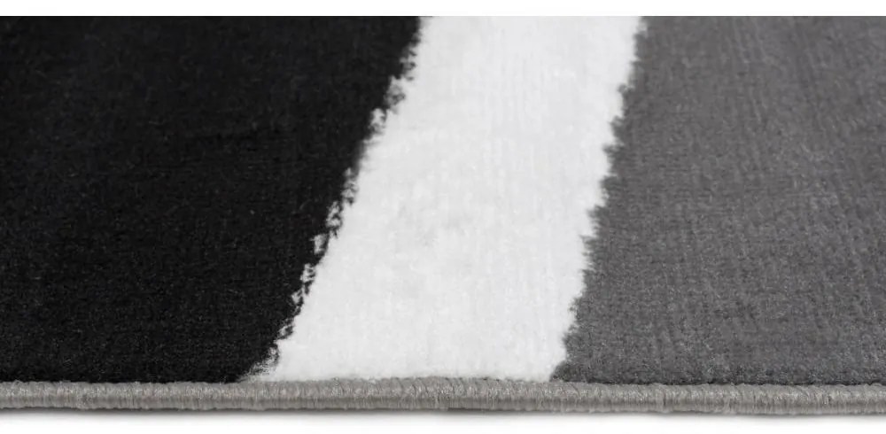 Kusový koberec PP Mark šedý 80x150cm