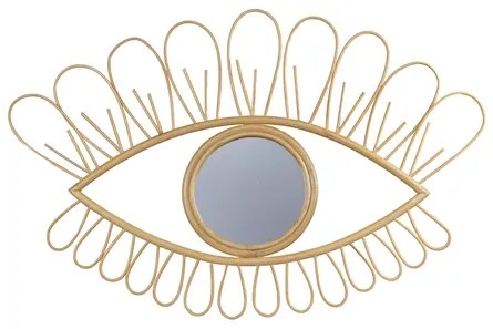 Ratanové zrcadlo oko s řasami