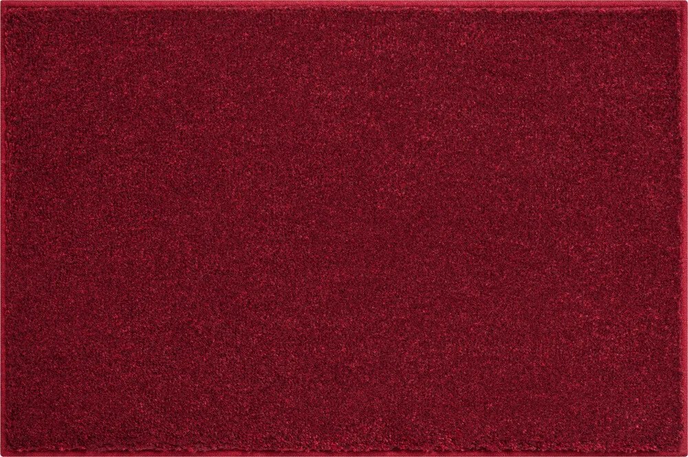 GRUND CONCORDIA - Koupelnová předložka rubínová Rozměr: 65x115 cm