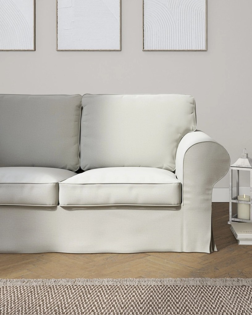 Potah na pohovku IKEA Ektorp 2-místná rozkládací  NOVÝ MODEL 2012 barva zelená látka sametová