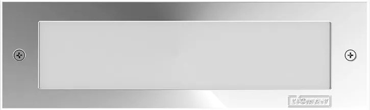 LGM LE-40591-S-W27 Zápustné svítidlo do stěny LEGEND 1 2700K 11W 389lm IP65 nerez.ocel vč.instal.boxu - LIGMAN