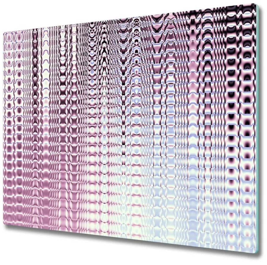 Skleněná krájecí deska Fraktální grafika 60x52 cm