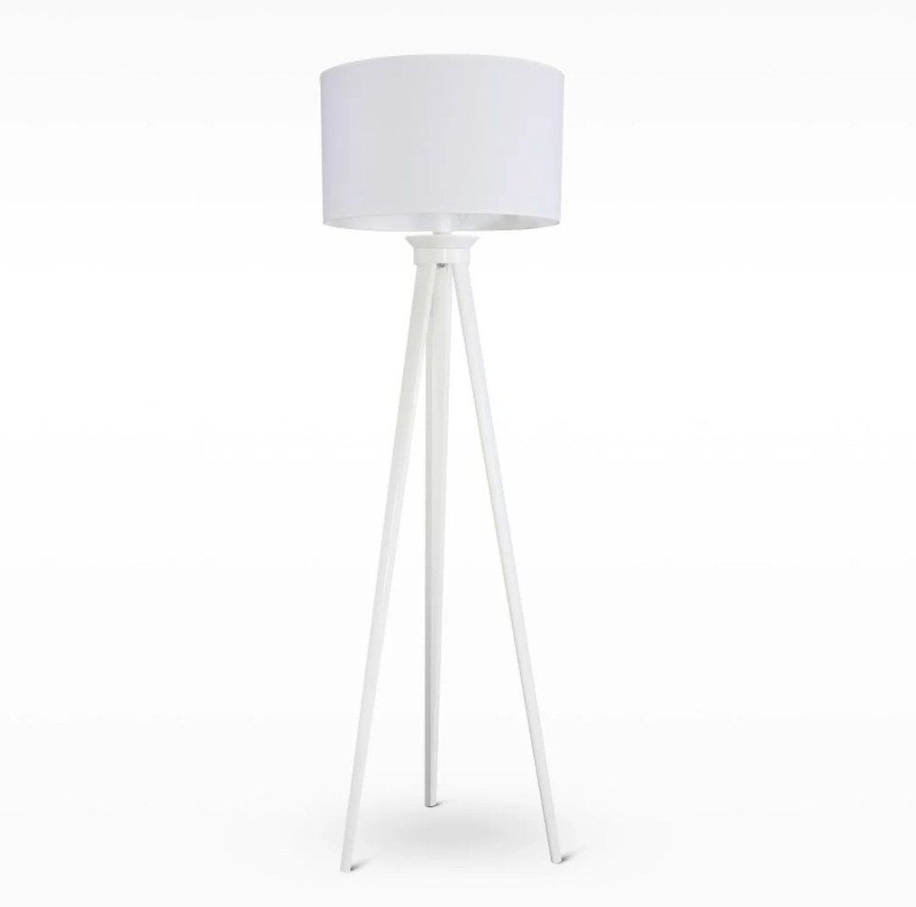 Light for home - Stojací lampa v bílém provedení 9830 "Trion", 1x60W, E27, Bílá