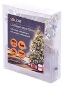 SOLIGHT LED řetěz řetízek s dekoracemi, 20LED řetěz, 1m, 2x AA, IP20