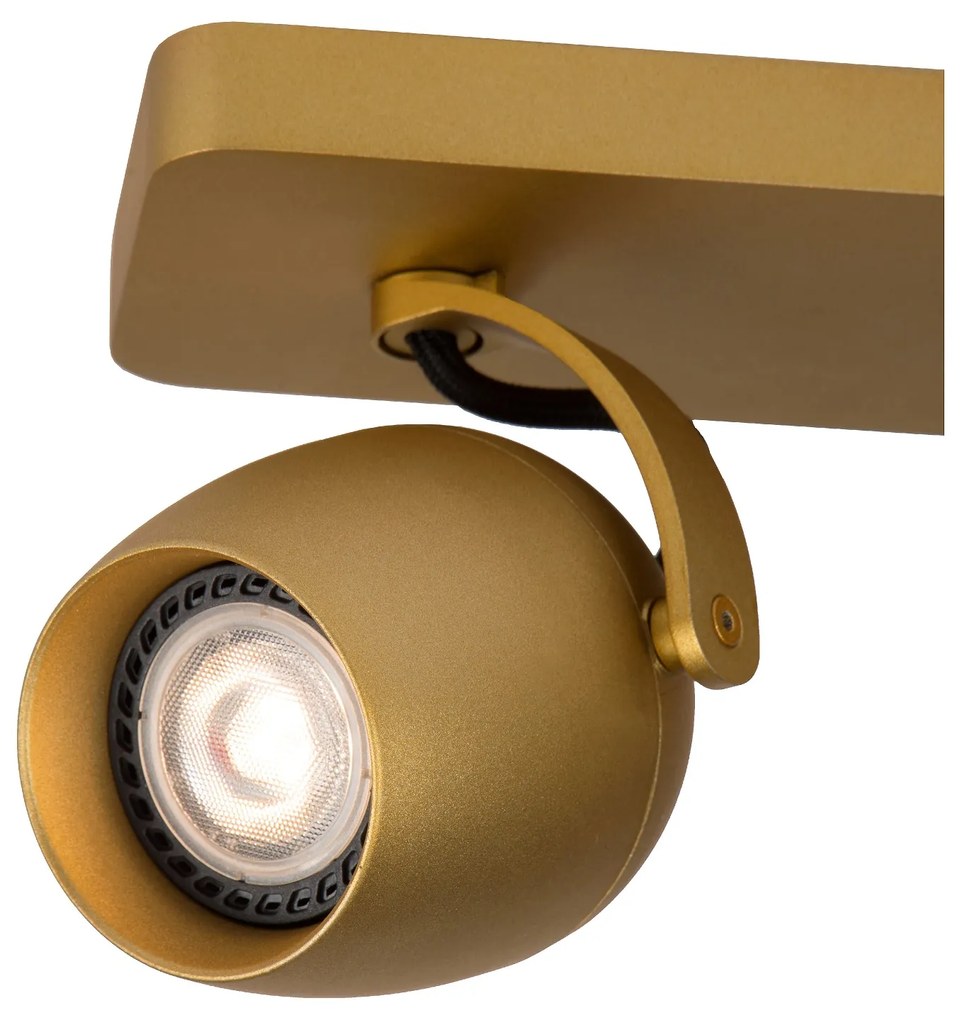 LUCIDE Stropní LED svítidlo Preston Gold 2x5W/2200K/3000K