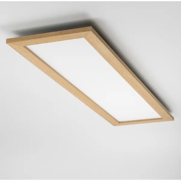 Brilagi - LED Stmívatelné svítidlo SLIMFRAME WOOD LED/58W/230V 124x34 cm + DO