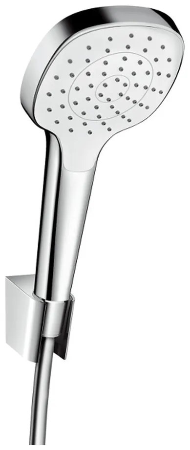 Hansgrohe Croma Select E, sprchový set 110 1jet s hadicí 1600 mm, bílá/chromová, HAN-26412400