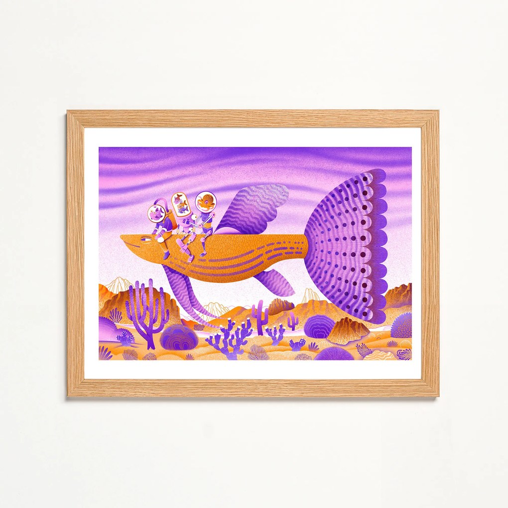 Dávid Soboň | Desert Journey Rám: Černý, Velikost: 40 x 60 cm