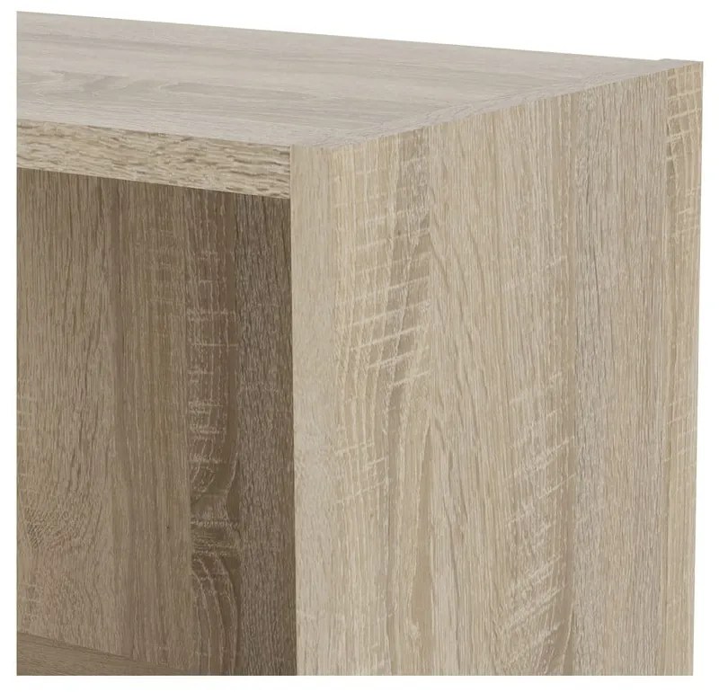 Knihovna v dekoru dubu 79x107 cm Basic - Tvilum
