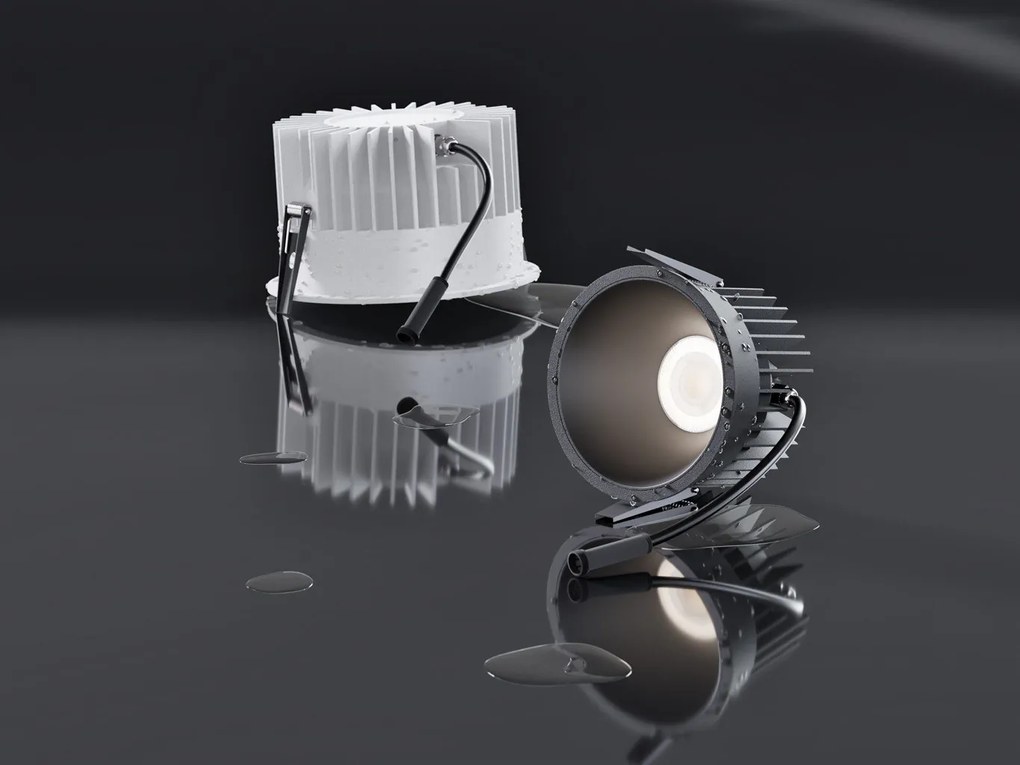 LED2 2095143D LED2 Zápustné venkovní svítidlo VIGO S, B DALI/PUSH DIM 18W 4000K černá - LED2 Lighting