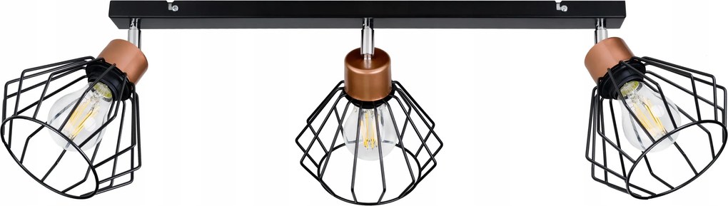 Lampa stropní svítidlo Stropní Lustr loft Brylant Drát B