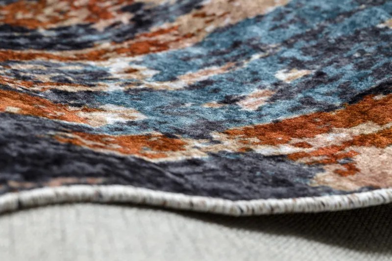 Dywany Łuszczów, Kusový koberec Miro 51454.802 navy / beige, 160x220, vícebarevná, chodba / předsíň